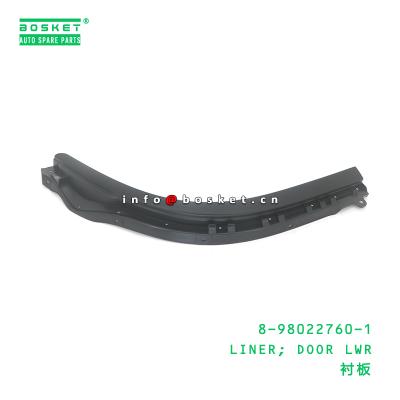 China 8-98022760-1 LINER; DOOR LWR suitable for ISUZU 8980227601 for sale