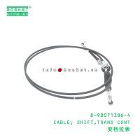 China 8-98071386-4 CABLE; SHIFT,TRANS CONT suitable for ISUZU 8980713864 for sale