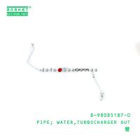 China 8-98085187-0 PIPE; WATER,TURBOCHARGER OUT suitable for ISUZU 8980851870 for sale