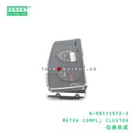 China 8-98115972-3 METER COMPL; CLUSTER suitable for ISUZU 8981159723 for sale