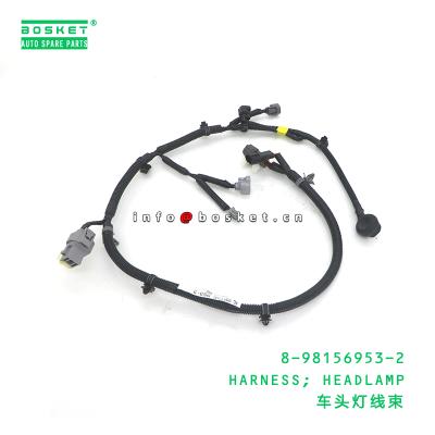 China 8-98156953-2 HARNESS; HEADLAMP suitable for ISUZU 8981569532 for sale