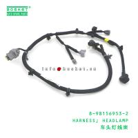 China 8-98156953-2 HARNESS; HEADLAMP suitable for ISUZU 8981569532 for sale