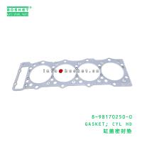 China 8-98170250-0 GASKET; CYL HD suitable for ISUZU 8981702500 for sale