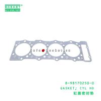 China 8-98170250-0 GASKET; CYL HD suitable for ISUZU 8981702500 for sale