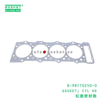 China 8-98170250-0 GASKET; CYL HD suitable for ISUZU 8981702500 for sale