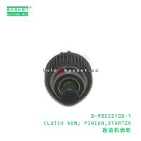 China 8-98222100-1 CLUTCH ASM; PINION,STARTER suitable for ISUZU 4HF1 8982221001 for sale