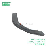 China 8-97581079-0 LINER; DOOR LWR suitable for ISUZU 8975810790 for sale