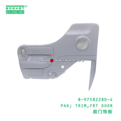China 8-97582280-4 PAD; TRIM,FRT DOOR suitable for ISUZU 8975822804 for sale