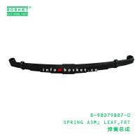 China 8-98079887-0 SPRING ASM; LEAF,FRT suitable for ISUZU   8980798870 for sale