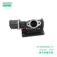 China 8-98238263-3 VALVE; EGR suitable for ISUZU   8982382633 for sale