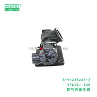 China 8-98238263-3 VALVE; EGR suitable for ISUZU   8982382633 for sale