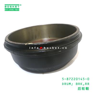 China 5-87220145-0 DRUM; BRK,RR suitable for ISUZU QKR LHD 5872201450 for sale