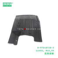 China 8-97048728-3 GUARD; MUD,RR suitable for ISUZU 8970487283 for sale