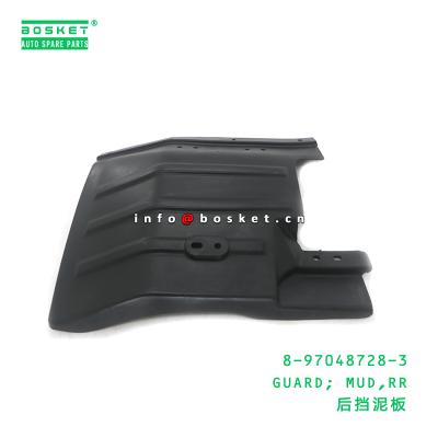 China 8-97048728-3 GUARD; MUD,RR suitable for ISUZU 8970487283 for sale