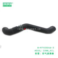 China 8-97103346-3 HOSE; CONN,ACL suitable for ISUZU 8971033463 for sale