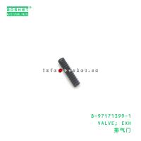China 8-97171399-1 VALVE; EXH suitable for ISUZU 4HG1 4HG1-T 4HF1 8971713991 for sale