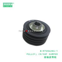 China 8-97204204-1 PULLEY; CR/SHF DAMPER suitable for ISUZU NKR 4JB1T 8972042041 for sale