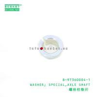 China 8-97360004-1 WASHER; SPECIAL,AXLE SHAFT suitable for ISUZU NKR 4JB1 8973600041 for sale