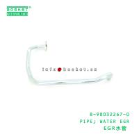 China 8-98032267-0 PIPE; WATER EGR suitable for ISUZU 8980322670 for sale