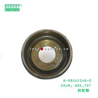 China 8-98242348-0 DRUM; BRK,FRT suitable for ISUZU 8982423480 for sale