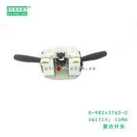 China 8-98243760-0 SWITCH; COMB suitable for ISUZU NLR NMR 4HG1 8982437600 for sale