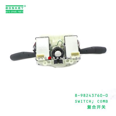 China 8-98243760-0 SWITCH; COMB suitable for ISUZU NLR NMR 4HG1 8982437600 for sale