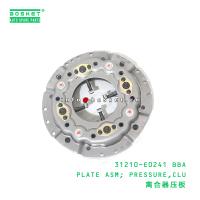 China 31210-E0241 BBA PLATE ASM; PRESSURE,CLU suitable for HINO HINO 500 J08E 31210-E0241 for sale