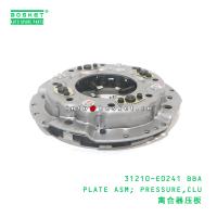 China 31210-E0241 BBA PLATE ASM; PRESSURE,CLU suitable for HINO HINO 500 J08E 31210-E0241 for sale