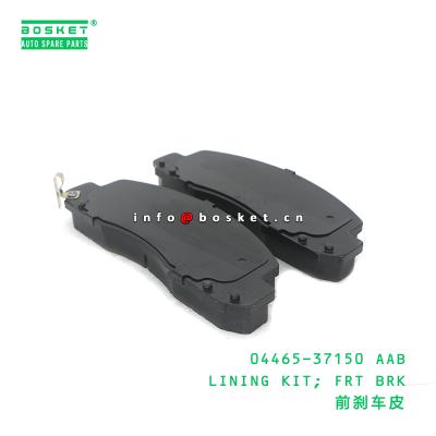 China 04465-37150 AAB LINING KIT; FRT BRK suitable for HINO HINO 300 04465-37150 for sale