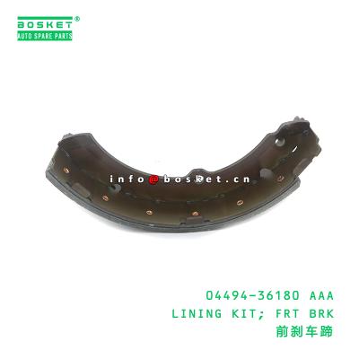 China 04494-36180 AAA LINING KIT; FRT BRK suitable for HINO HINO 04494-36180 for sale