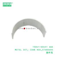 China 13041-E0451 ABA METAL SET; CONN ROD,STANDARD suitable for HINO HINO 500 J08E 13041-E0451 for sale