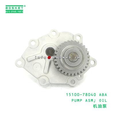 China 15100-78040 ABA PUMP ASM; OIL suitable for HINO HINO 300 N04C 15100-78040 for sale