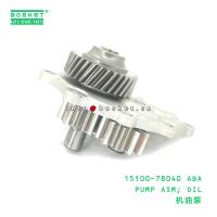 China 15100-78040 ABA PUMP ASM; OIL suitable for HINO HINO 300 N04C 15100-78040 for sale