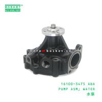 China 16100-3475 ABA PUMP ASM; WATER suitable for HINO HINO J05C 16100-3475 for sale