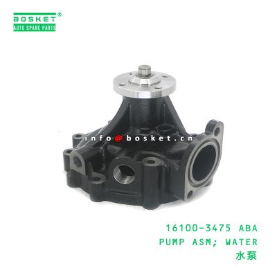 China 16100-3475 ABA PUMP ASM; WATER suitable for HINO HINO J05C 16100-3475 for sale