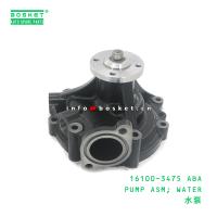 China 16100-3475 ABA PUMP ASM; WATER suitable for HINO HINO J05C 16100-3475 for sale
