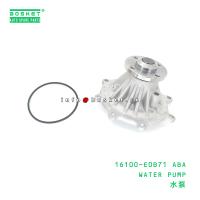 China 16100-E0B71 ABA WATER PUMP suitable for HINO HINO300 N04C 16100-E0B71 for sale