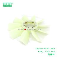 China 16361-2700 ABA FAN; COOLING suitable for HINO HINO J05 16361-2700 for sale