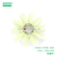China 16361-2700 ABA FAN; COOLING suitable for HINO HINO J05 16361-2700 for sale