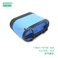 China 17801-78130 ABA FILTER; AIR suitable for HINO HINO 17801-78130 for sale