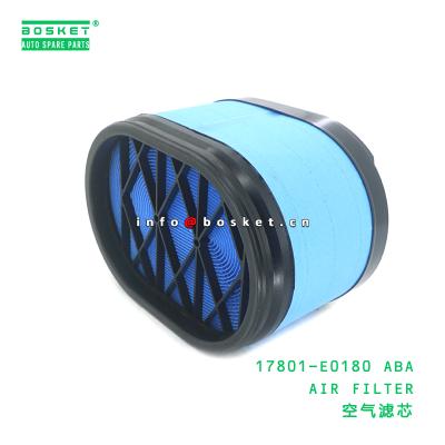 China 17801-E0180 ABA AIR FILTER suitable for HINO HINO 17801-E0180 for sale
