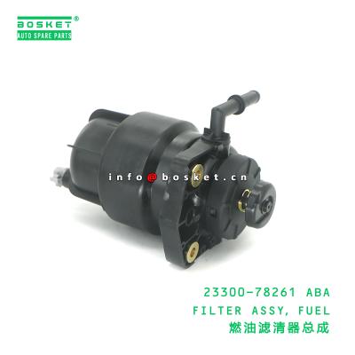 China 23300-78261 ABA FILTER ASSY，FUEL suitable for HINO XZU 23300-78261 for sale
