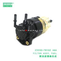 China 23330-78102 ABA FILTER ASSY，FUEL suitable for HINO XZU 23330-78102 for sale