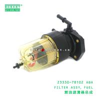 China 23330-78102 ABA FILTER ASSY，FUEL suitable for HINO XZU 23330-78102 for sale