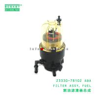 China 23330-78102 ABA FILTER ASSY，FUEL suitable for HINO XZU 23330-78102 for sale