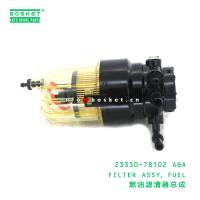 China 23330-78102 ABA FILTER ASSY，FUEL suitable for HINO XZU 23330-78102 for sale