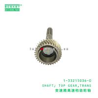 China ISUZU Top Gear Shaft 1PCS Pack Quantities with 3 Months Warranty Transmission Shaft for sale
