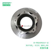 China Isuzu Compatible Rear Disc Brake Rotor with 3 Months Warranty for sale