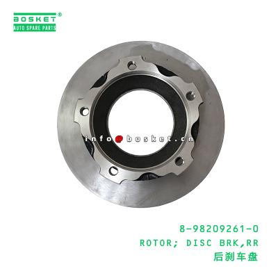 China Isuzu Compatible Rear Disc Brake Rotor with 3 Months Warranty for sale