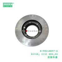 China Rear Disc Brake Rotor for ISUZU Trucks - 1PCS Pack Compatible with 8-98248897-0 for sale